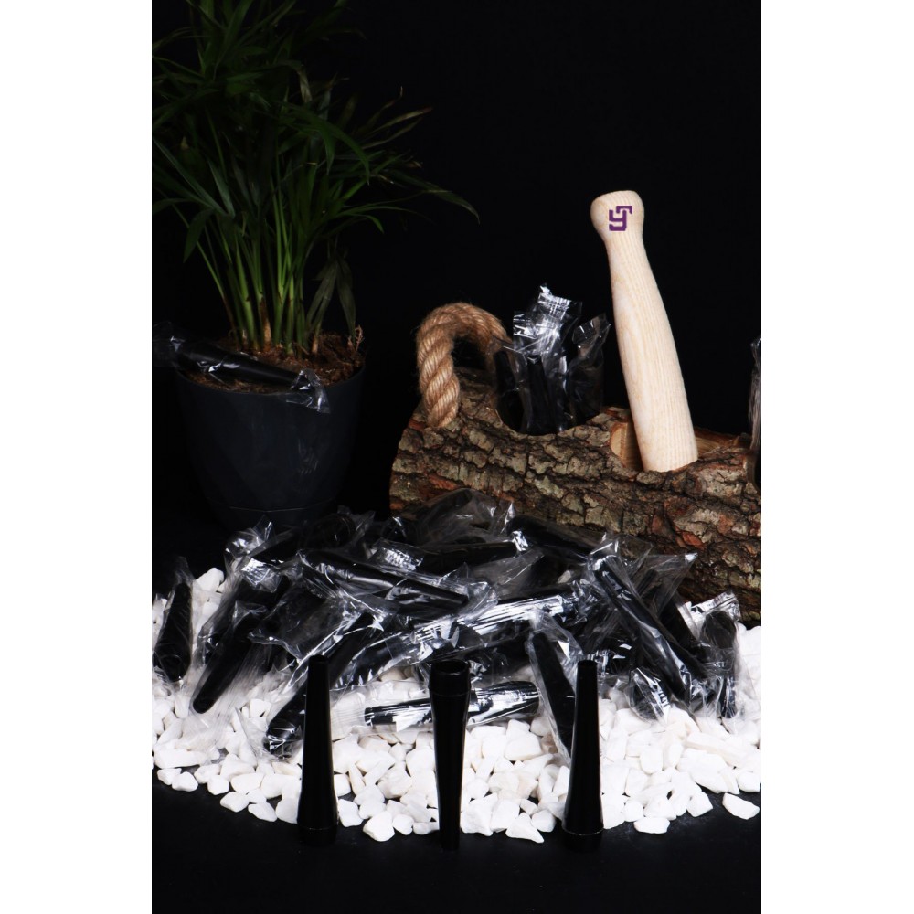 SİPSİ SERT UZUN SİYAH | Nargile Malzemesi | Nargile Aksesuarları